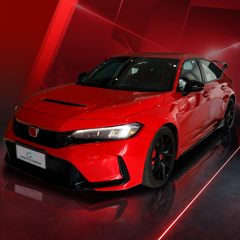 Red Carbon Fiber Interior for Civic Type R FL5 2023 – CREATE CARBON